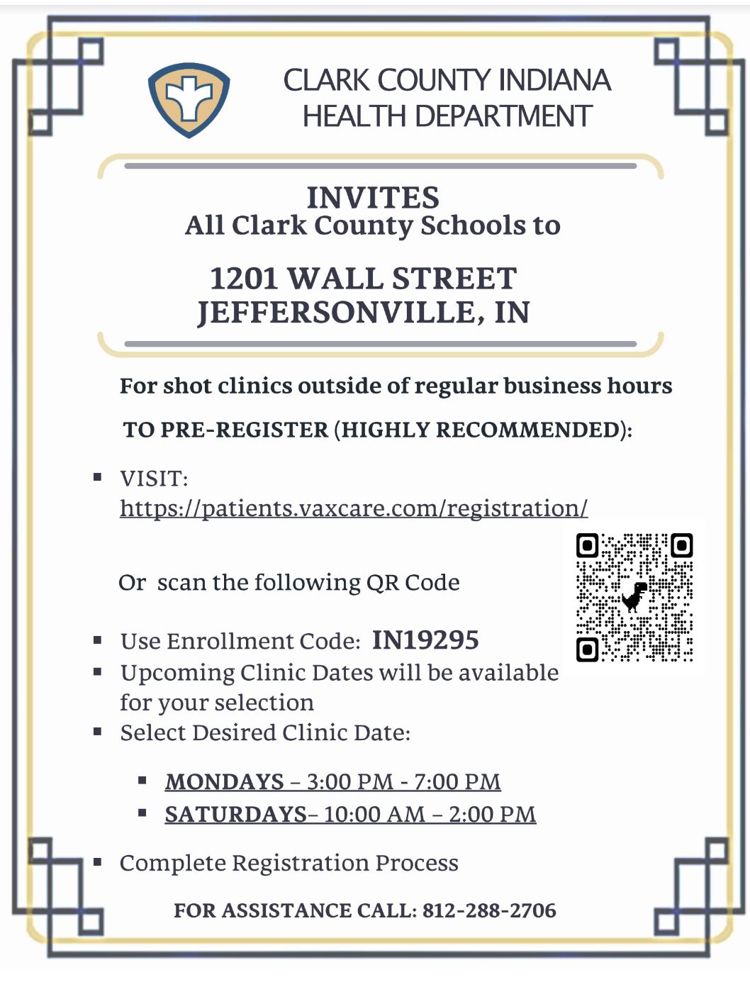 Clark County Indiana Health Department